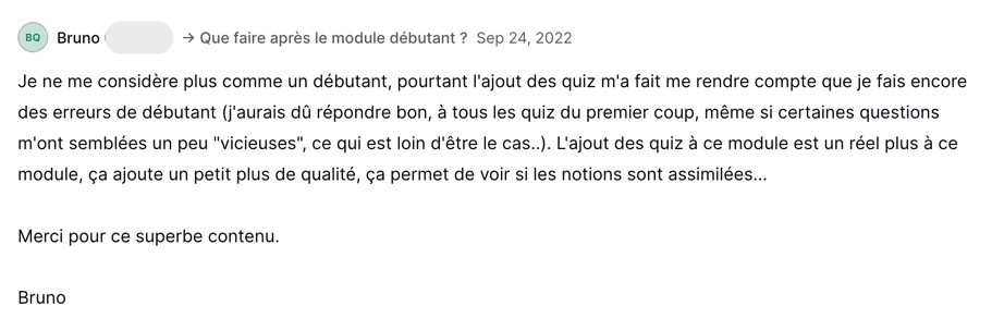 Formation JavaScript : module débutant