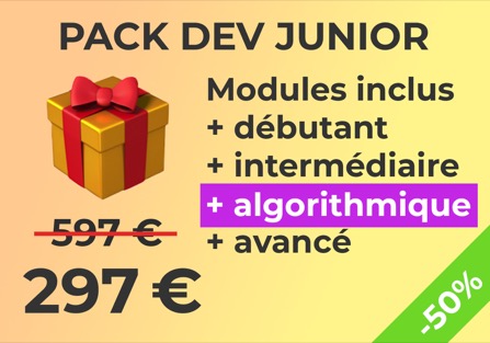 Formation JavaScript de Zéro — Mentorat & accompagnement dev web junior